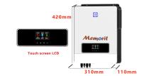 China 7.2KW Hybrid Solar Inverter 1 Phase Single Pure Sine Wave 7200W Solar Inverter for sale