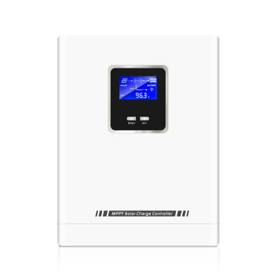 China Auto Solar Charge Regulator LCD 120V Battery Charger Amp MPPT Controller for sale