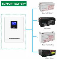 China Off Grid MPPT Solar Charge Controller 50A 238*180*82mm Regulator for sale