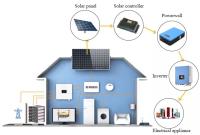 China Residential Solar Energy Storage System Electric Off Grid Solar Power System for sale
