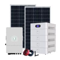 China Hybrid Solar Energy Storage System 10KW On Off Grid Solar Power System for sale