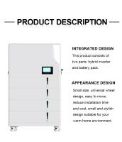 China Power Stackable LiFePO4 Battery Inverter 20KWH Lithium Ion Brick Battery for sale