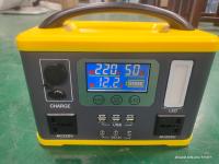 China 220V Lithium ion Battery Portable Solar Generator 300W 500W 1000W Portable power station for sale