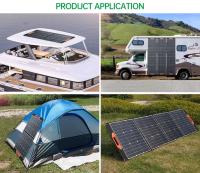 China Hot Selling Waterproof Portable Mono 100W Flexible Foldable Solar Panel for sale