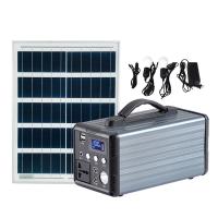 China Portable Power Station 500Wh LiFePO4 Battery Backup 500W AC Outlets Solar Generator for Outdoor Camping for sale