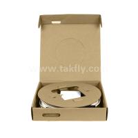 China 4 Ways Fibre Optic Pre Terminated Outlet Kit FTTH Round Drop Cable With Wall Outlet for sale