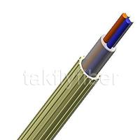 China 2 - 12 Fibers Low Friction Air Blown Cable Microduct G657A1 G657A2 Groove Design for sale