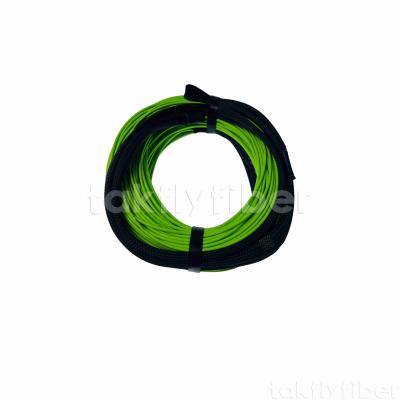 China 24 Fibers Om5 Mpo Trunk Cable Low Loss Female To Female In Type B Polarity With Pulling Eye for sale