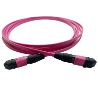 China MPO MTP Zirconia Ceramic Connector 3.0mm Cable Diameter -40.C To 85.C PVC/LSZH Jacket 20m Length for sale