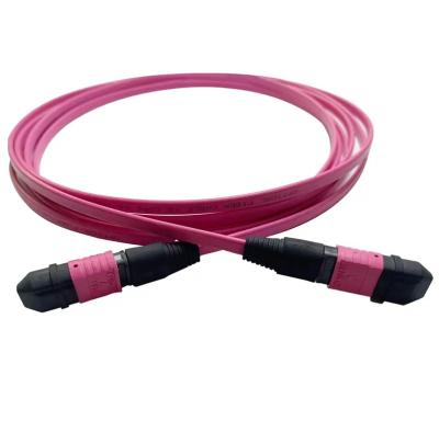 China MPO MTP Zirconia Ceramic Connector 3.0mm Cable Diameter -40.C To 85.C PVC/LSZH Jacket 20m Length for sale