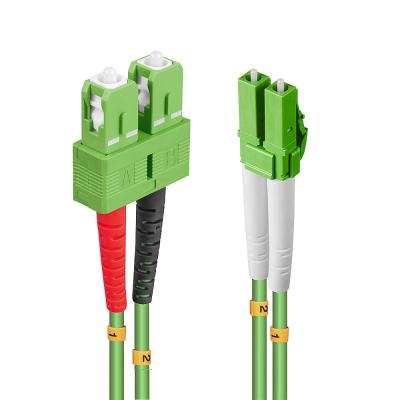 China Customized Length Multimode Fiber Optic Patchcord Telecom Grade PVC/LSZH Jacket UPC/APC Polishing. for sale