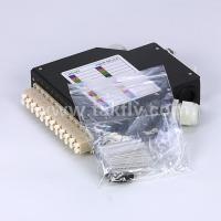 China Terminal Box DIN Rail Mounted Aluminum LC/Sc Sx/Dx Fiber Optic for Telecom FTTX for sale