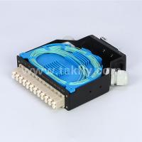 China Terminal Box DIN Rail Mounted Aluminum LC/Sc Sx/Dx Fiber Optic for Telecom FTTX for sale