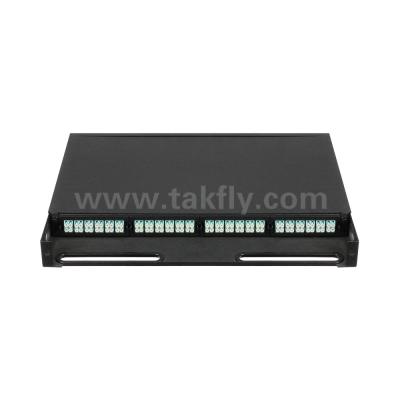 China MPO/MTP Patch Panel Management Cassette Fiber Optic for Data Center FTTX Telecom for sale
