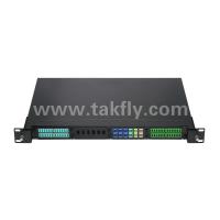 China Fiber Optic MPO Cassette MTP Patch Panel Aluminum Alloy Slidable Type Management For Data Center FTTX for sale