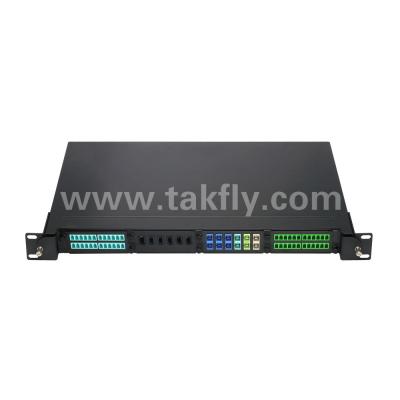 China Fiber Optic MPO Cassette MTP Patch Panel Aluminum Alloy Slidable Type Management For Data Center FTTX for sale