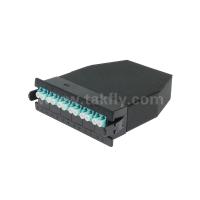 China Fiber Optic MPO Cassette Module MPO/MTP-LC 12C/24C for Data Center FTTX for sale