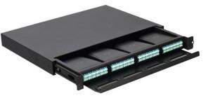 China 1U/2U MTP/MPO Cassette Management Panel for Data Center for sale