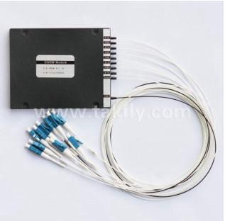 China 1%TAP 8+1CH CWDM Mux Demux ABS Box 2.0mm 3.0mm LC APC Connector for sale