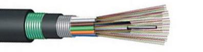 China GYTA53 2-144F Duplex Sheath Optical Outdoor Cable with MDPE/HDPE Sheath Material for sale