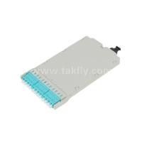 China Fiber Optic MPO Cassette Module Pre-terminated MPO/MTP-LC 12C for Data Center FTTX for sale