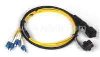 China ODVA-MTP Waterproof Patch Cord 8 12 24 Core With The Support Optical Cable for sale