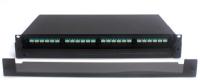 China Customizable MTP MPO Patch Panel Specification for Cable Diameters 0.9 / 2.0 / 3.0mm for sale