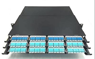 China 200mm Depth High Density MPO Patch Panel Customizable Option for sale