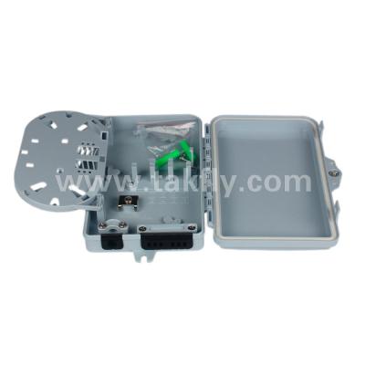 China FTKS-1805-06B FTTx 6 Port Fiber Termination Box For Fiber Optic Cable Standard Size for sale