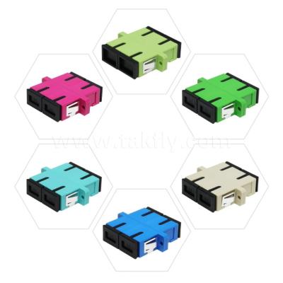 China SC Adapter Cable Coupler APC/UPC Simplex/Duplex Fiber Optic for Data Center FTTH Multicore for sale