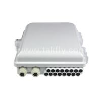 China 16 Ports Fiber Optic Termination Box Light Weight Insert and Pull out Life 1000 times FTTx Cable Termination Box for sale