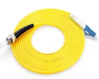 China SM/OM1-OM5 Fiber Type LC-ST UPC/ APC Simplex/Duplex Fiber Optic Patch Cord for Networks ≤0.3dB Insertion Loss for sale