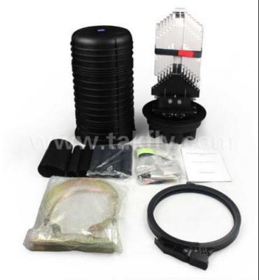 China 288 Cores Heat Shrinkable Seal Dome Type Fiber Optic Splice Closure FOSC With 1000 Times Insert And Pull Out Life for sale
