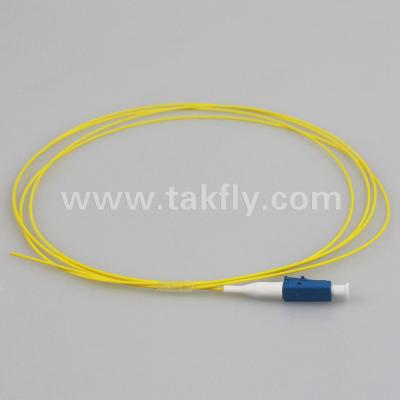 China 1.5M LC/UPC 0.9mm SM Fiber Optic Pigtail for Stable and Fast Data Transmission for sale