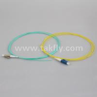 China LC UPC 0.9mm OM3 Fiber Optic Pigtail 1.5M for Smooth Data Transmission in Networks for sale