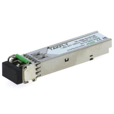 China 1.25G SFP 1550nm 120KM SMF DDM LC CISCO JUNIPER HUAWEI COMPATIBLE SFP OPTICAL TRANSCEIVER MODULE for Long Distance Communication for sale