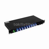 China 1U 19inch Rack Mount WDM 1x72 CATV PLC Splitter for GPON Application for sale