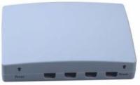 China FTTH Fiber Optic Termination Box with 4 ports cable entrance for patch cable for sale