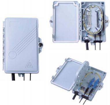 China FTTH Fiber Optic Termination Box Suitable For Both Outdoor and indoor use for sale