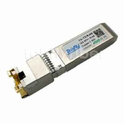 China 10GBASE-T SFP+ Copper Transceiver Compact RJ-45 connector assembly for sale