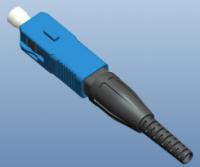 China SC UPC/APC Type Fast Fiber Optic Connector Mechanical embedded Tech with 125μm 652 657 Fiber Diameter for sale