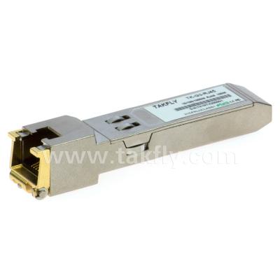 China 1000BASE-T Copper SFP Transceiver Fast and Stable Data Transmission for ODF Wiring Devices for sale