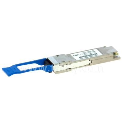 China Client-side 100Gbps 10KM QSFP28 LR4 with DDM Transceiver High Power Fiber Length 1m Telecom Connections for sale