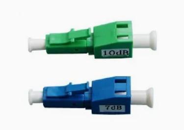 China LC UPC/APC 3, 5, 10, 15, 20dB Male-Female Fiber Optical Attenuator with Metal Body for sale