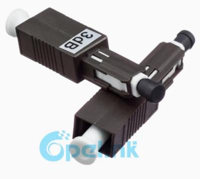 China 1310/1550nm Mu/PC Fiber Optic Attenuator -30dB Male to Female Wide Temperature Range for sale