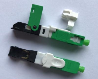 China OptiSpeed Ultra-Low Loss SC/APC Fast Connector UPC Polishing Free Sample Included for sale