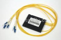 China Compact Gpon Epon 1X4 SC APC ABS FTTX Fiber Optic PLC Splitter With -40- 85C Temperature Tolerance for sale