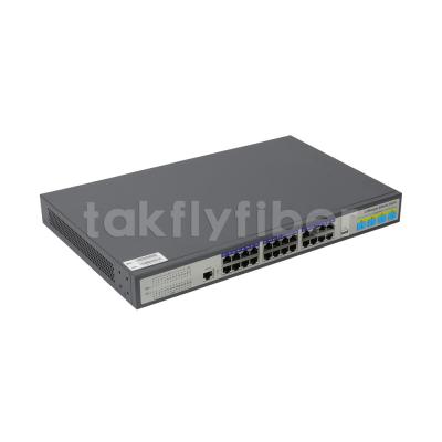 China Layer3 Managed 24-Port Gigabit PoE Switch with 4 X 10G SFP Working/Storage Temperature -10C- 70C for sale