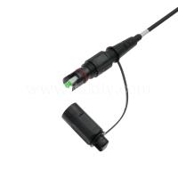 China Waterproof 1X4 Mini Supertap Terminal Closure Type Fiber Optic PLC Splitter with Supertap Female Optitap Compatible Connectors for sale