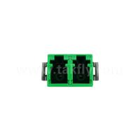 China LC Duplex Fiber Optic Adapter Dust Proof Waterproof with Low Insertion Loss for sale